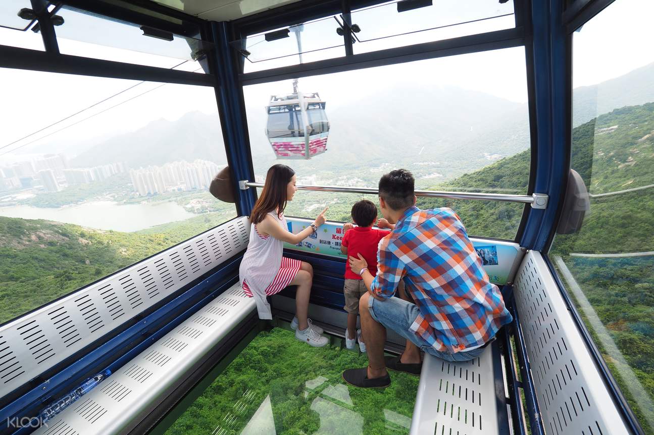 Ngong Ping 360 Cable Car Tickets in Hong Kong (Crystal Cabin) - Klook